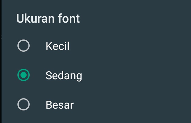 √ 2 Cara Mengubah Ukuran Font WhatsApp dengan Mudah | Firdaus Artikel