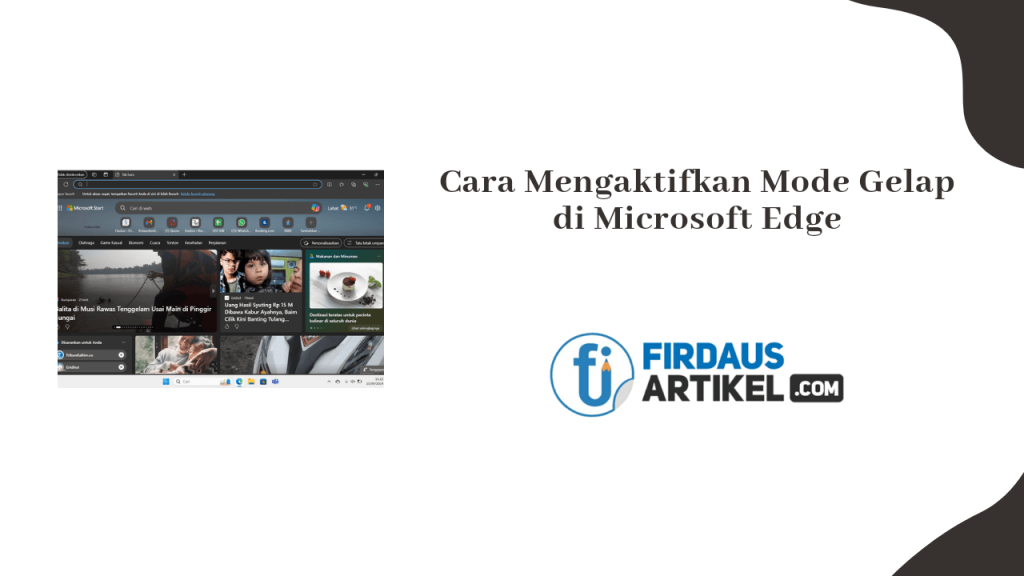 √ Cara Mengaktifkan Mode Gelap di Microsoft Edge, Mudah Sekali ...