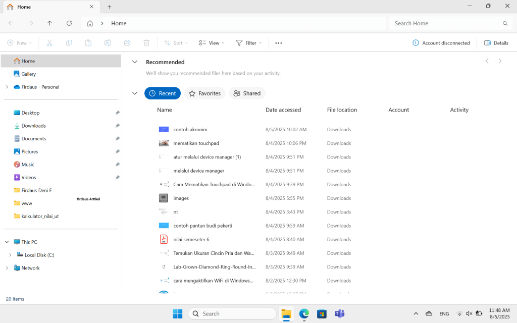 √ Cara Membuka File Explorer di Windows 11 Paling Mudah | Firdaus Artikel