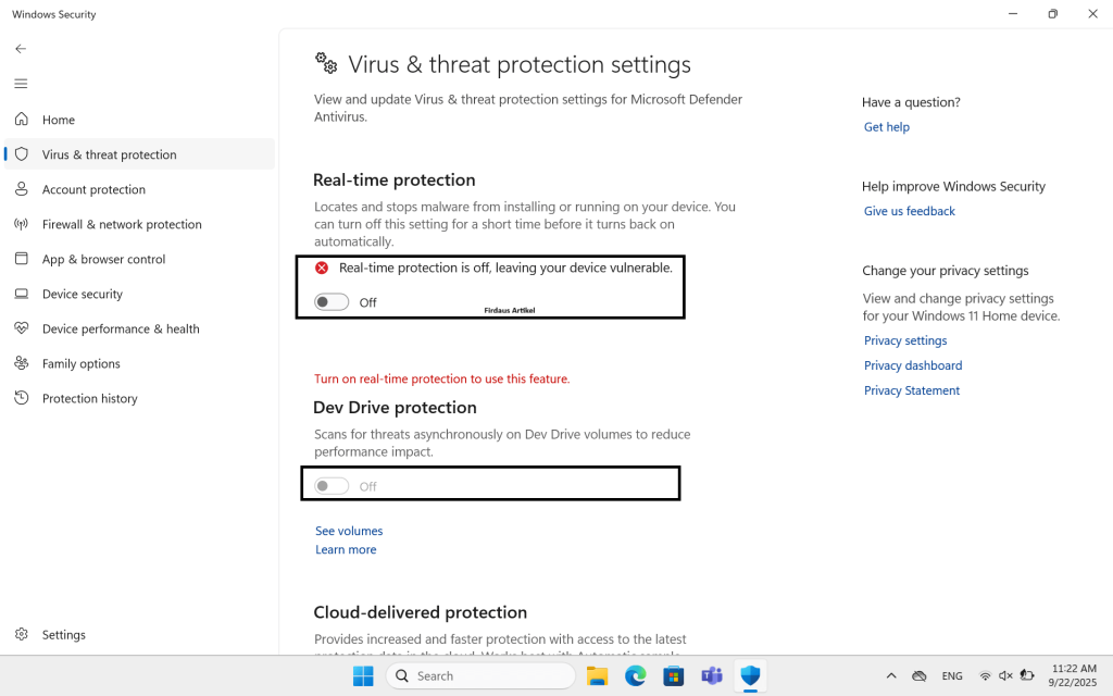 √ 3 Cara Menonaktifkan Windows Defender di Windows 11, 100% Berhasil ...